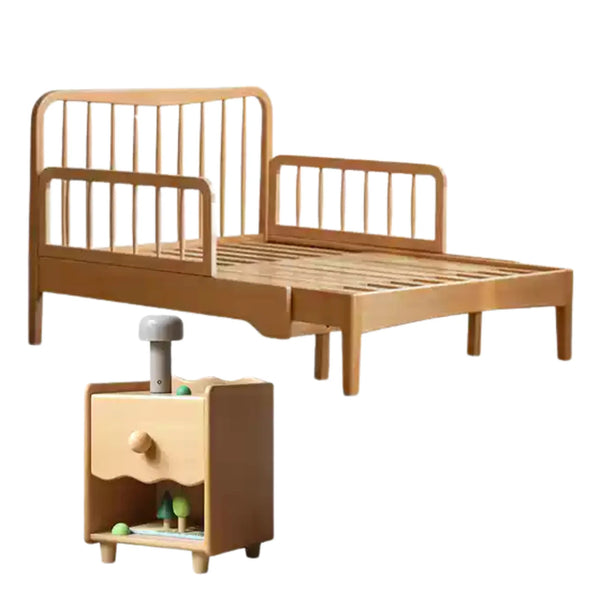 Beech, Oak solid wood Whispering Telescopic Bed