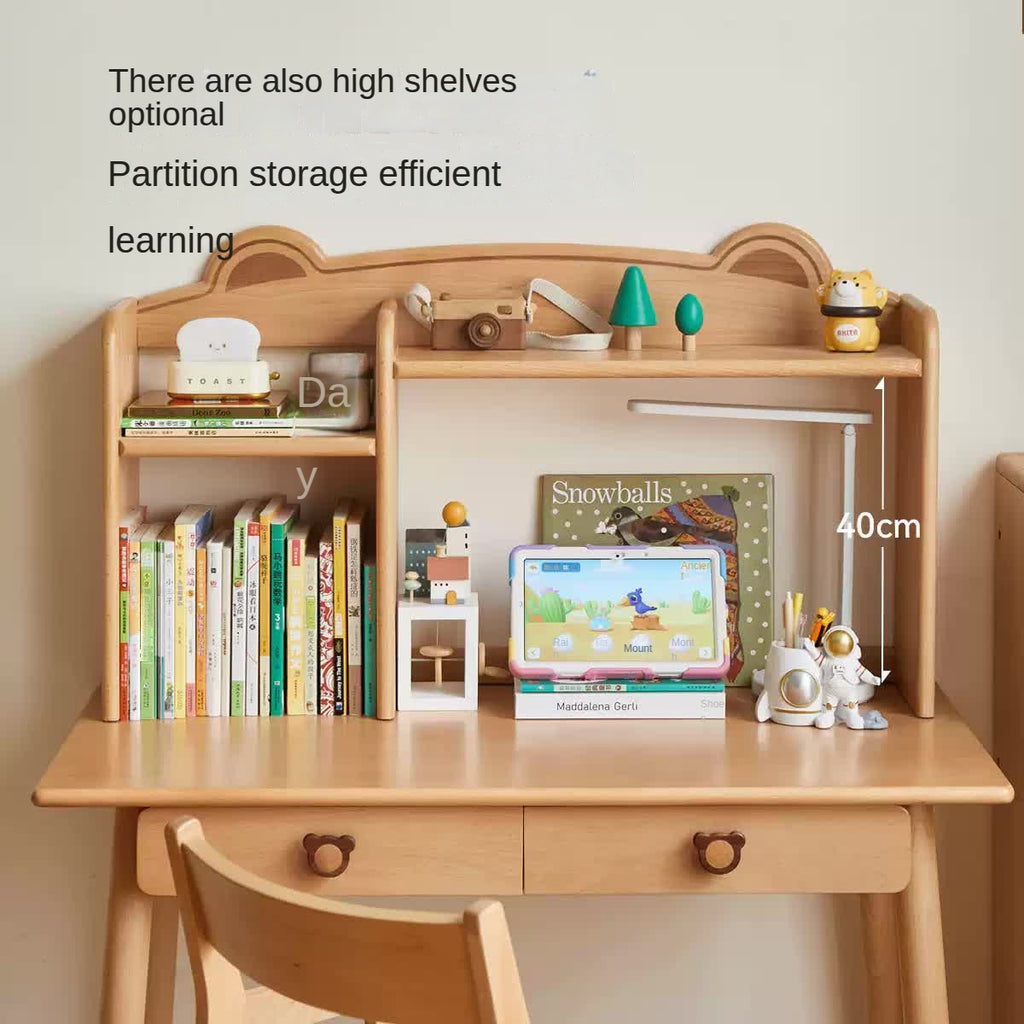 Beech, Oak Solid Wood Children's Study Table – WEHOMZ